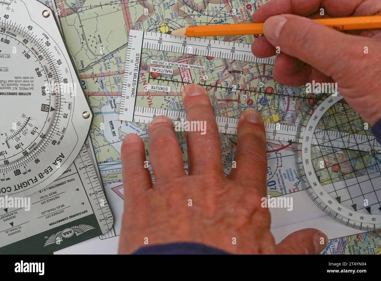 Plotting map hi-res stock photography and images - Alamy