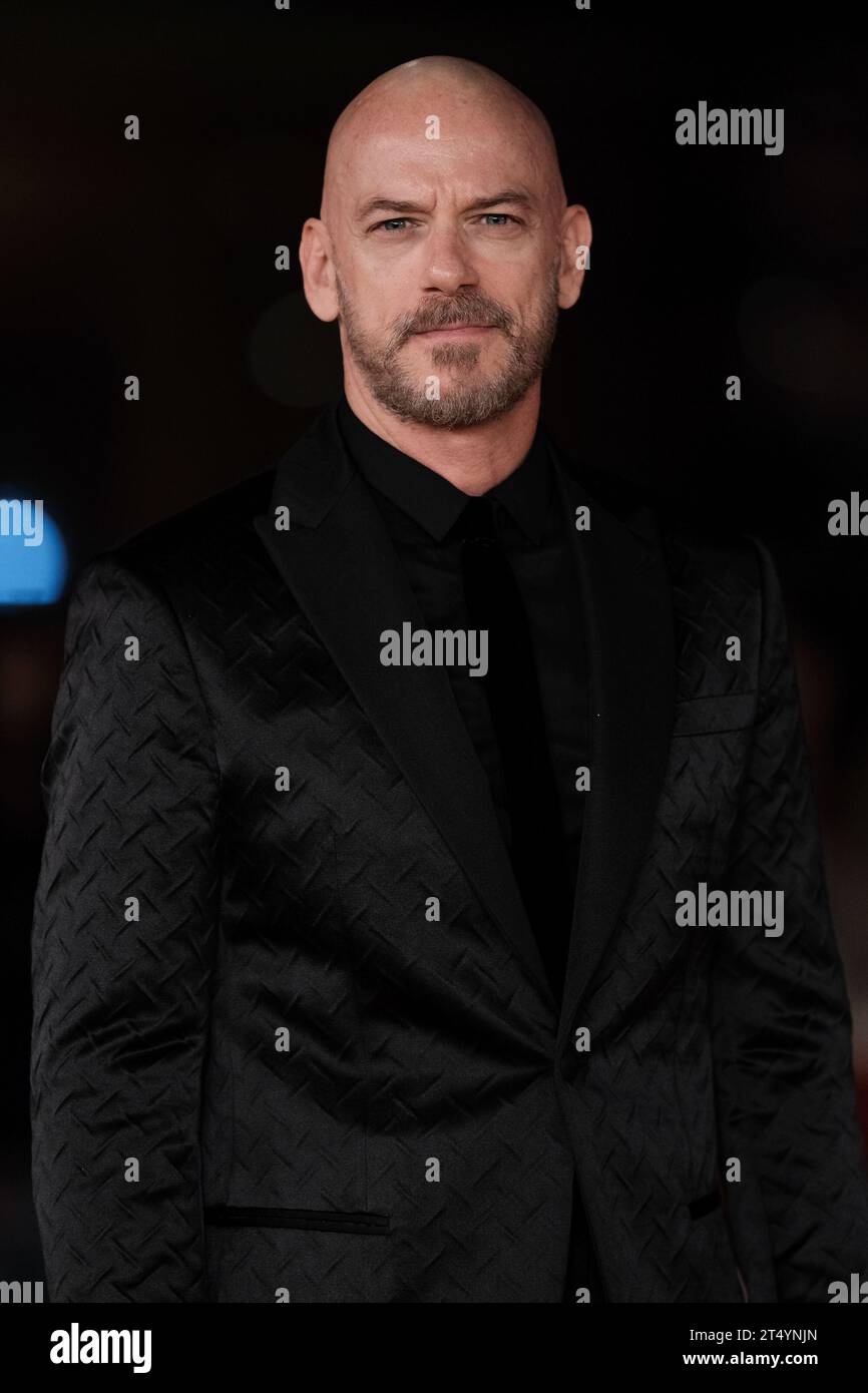 Filippo Nigro attends the red carpet for “Suburra Eterna” during the ...