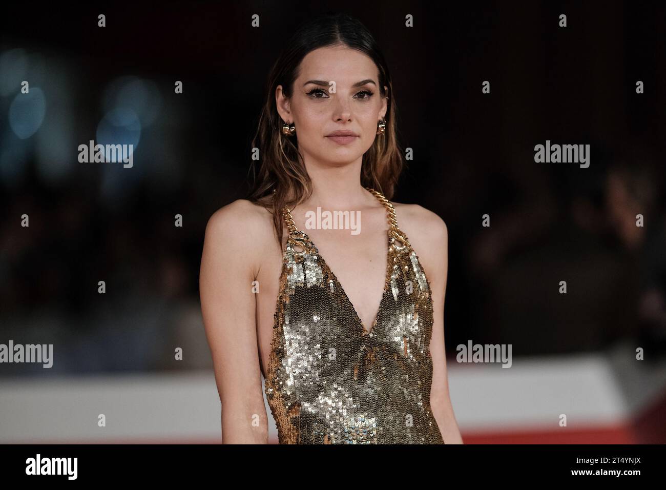 Federica Sabatini attends the red carpet for “Suburra Eterna” during ...