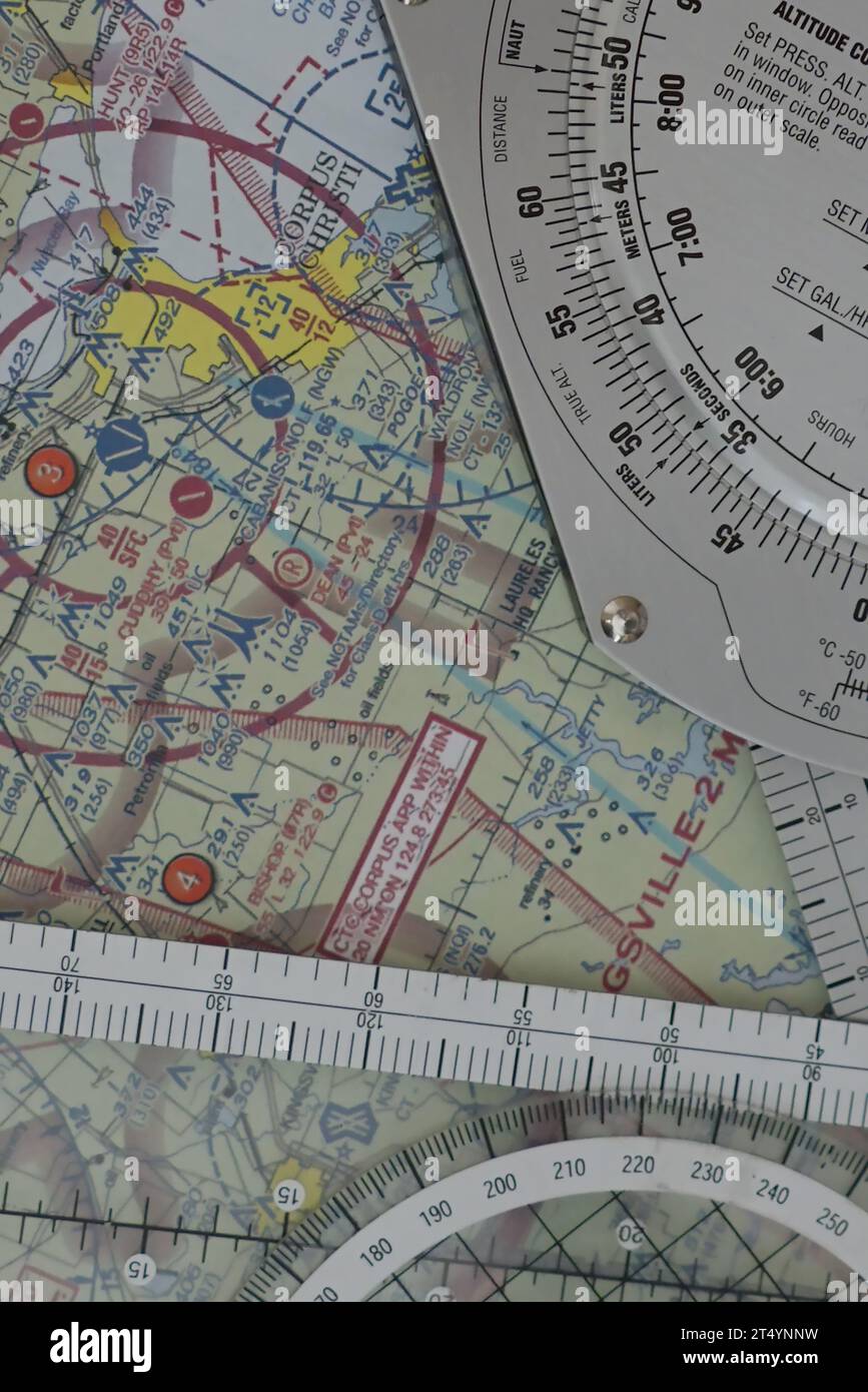 Plotting map hi-res stock photography and images - Alamy