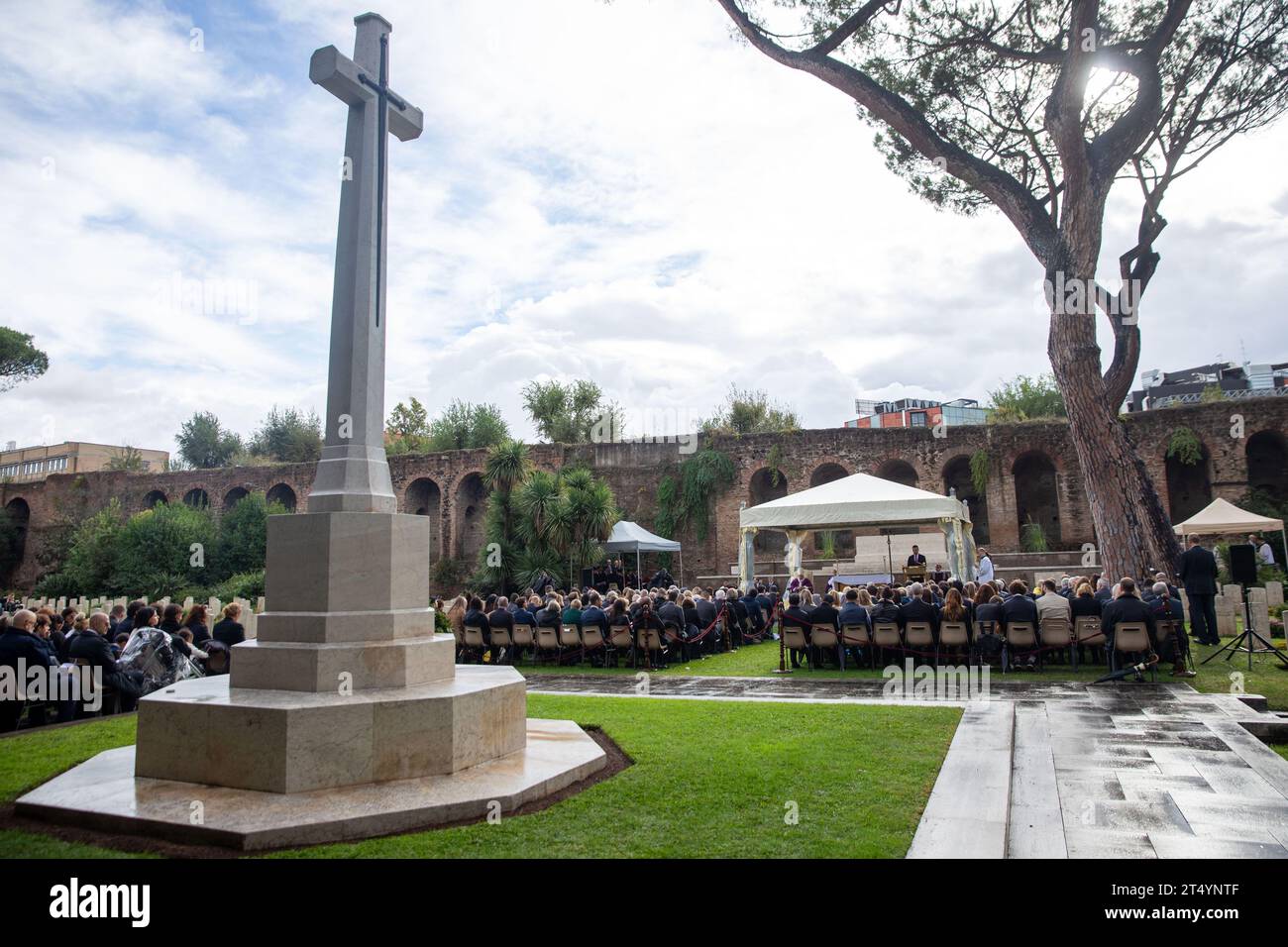 Rome, Italy, 2 November 2023. Pope Francis leads a Mass for all dead ...