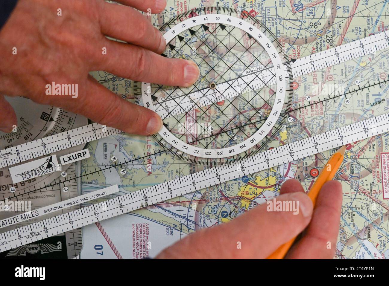 Plotting map hi-res stock photography and images - Alamy