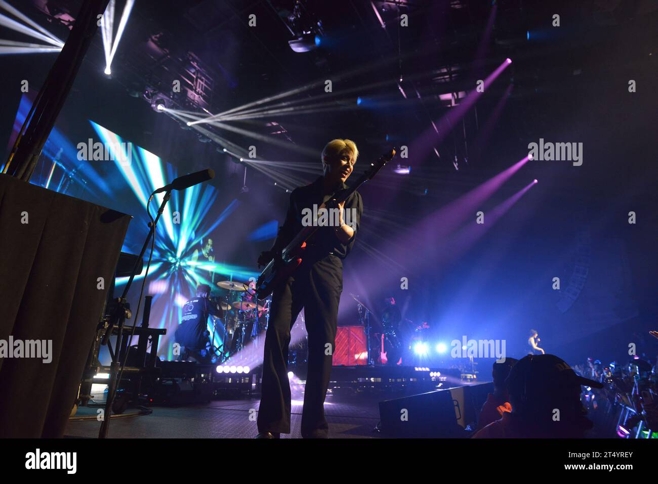 MIAMI , FLORIDA - OCTOBER 31: Lee Jae-hyeong of Korean indie rock band ...