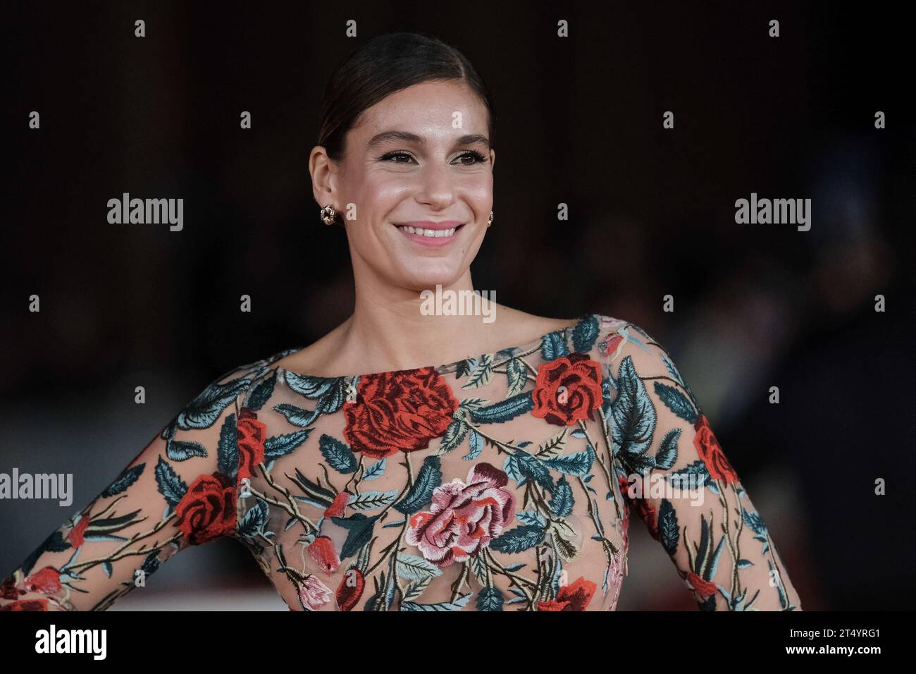 Rome, Italy. 29th Oct, 2023. Yamina Brirmi attends the red carpet for ...