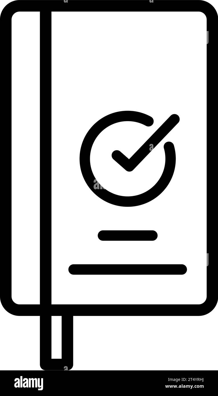 Ballot booklet Stock Vector Images - Alamy