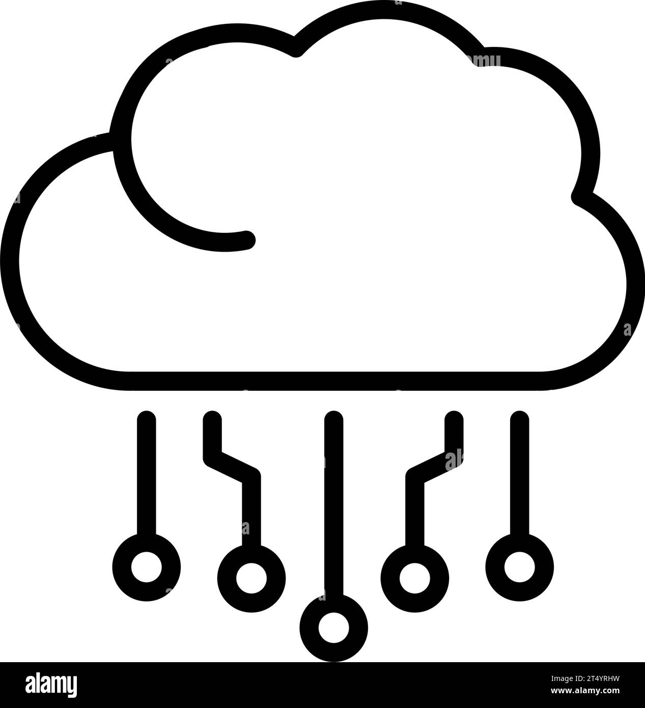 Data center server ai Stock Vector Images - Alamy