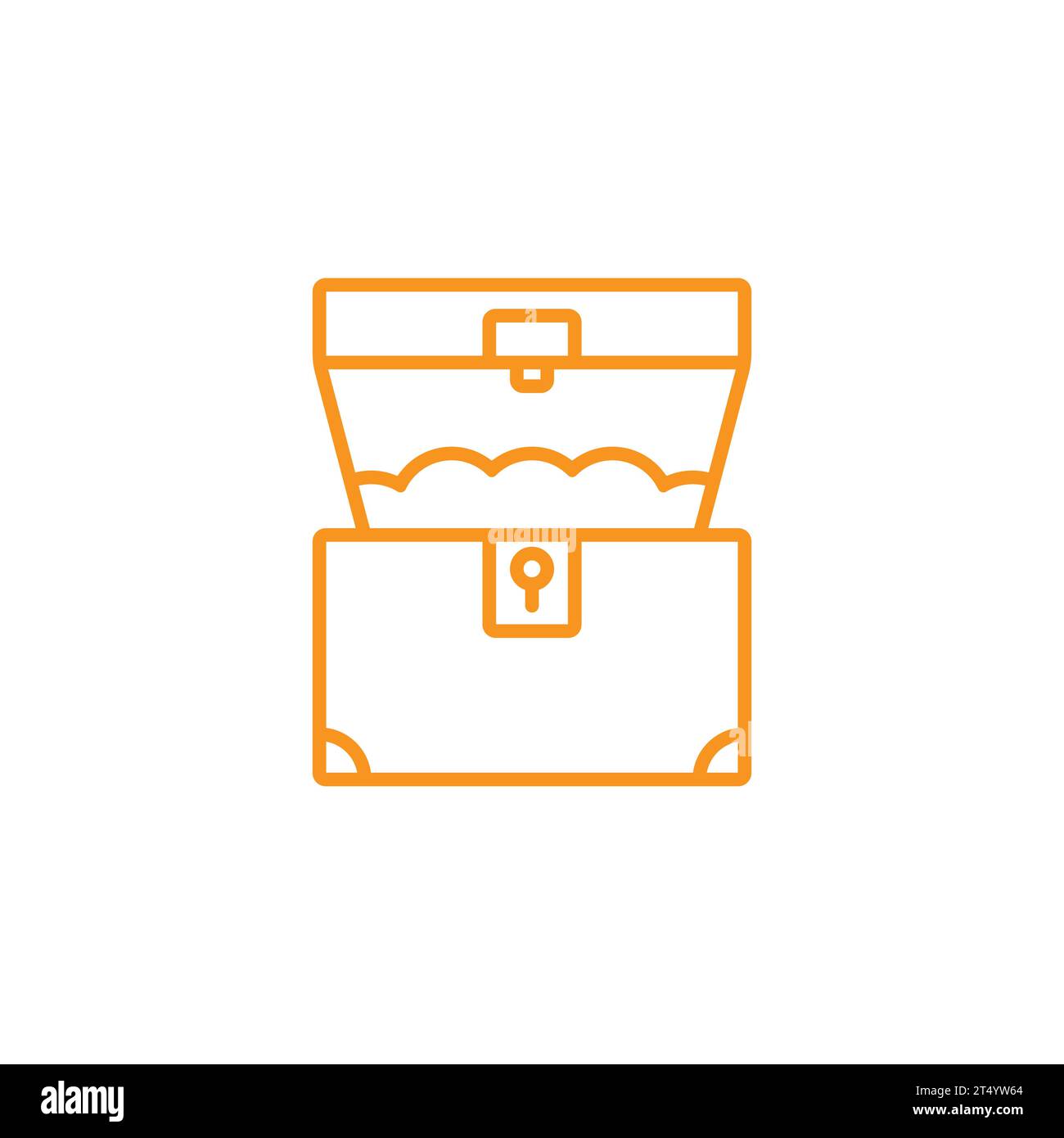 Chest orange Stock Vector Images - Alamy