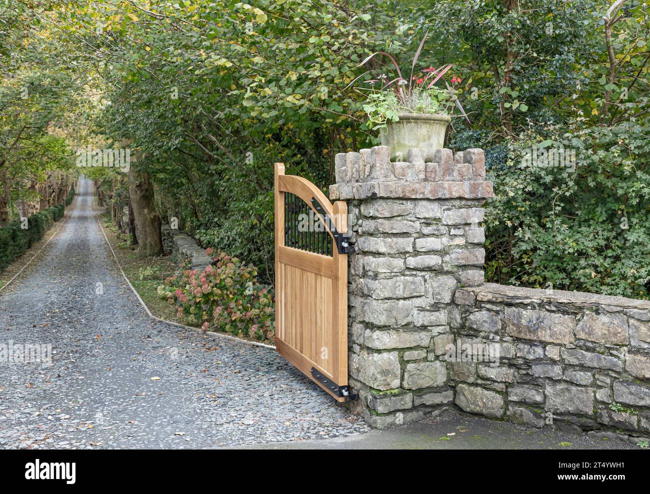 Long driveway hi-res stock photography and images - Alamy