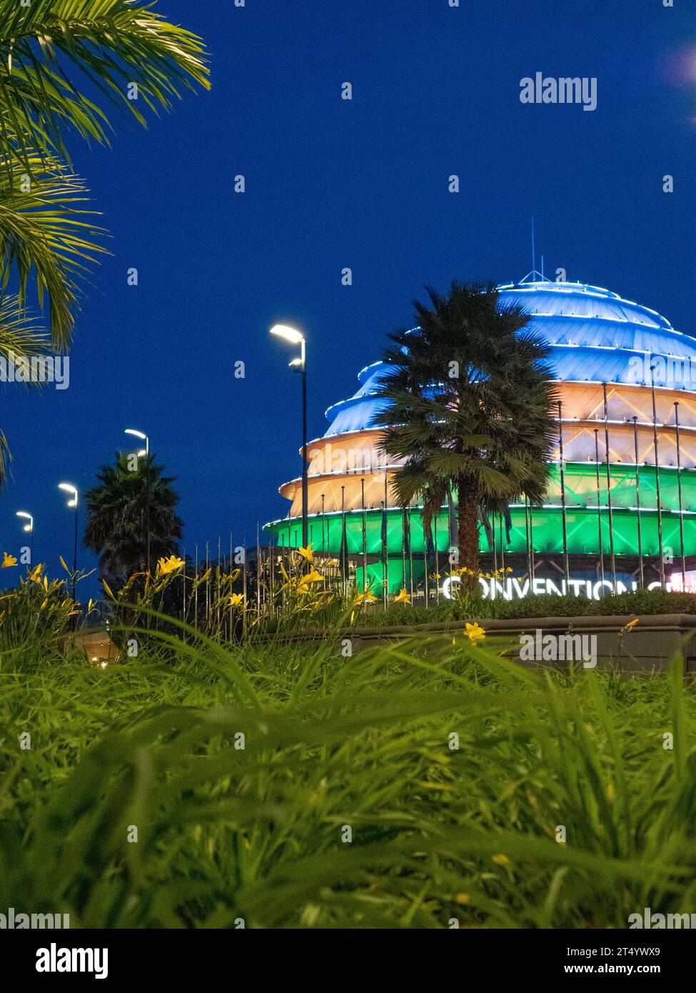 The Kigali Convention Centre, a convention centre in Kigali, the ...