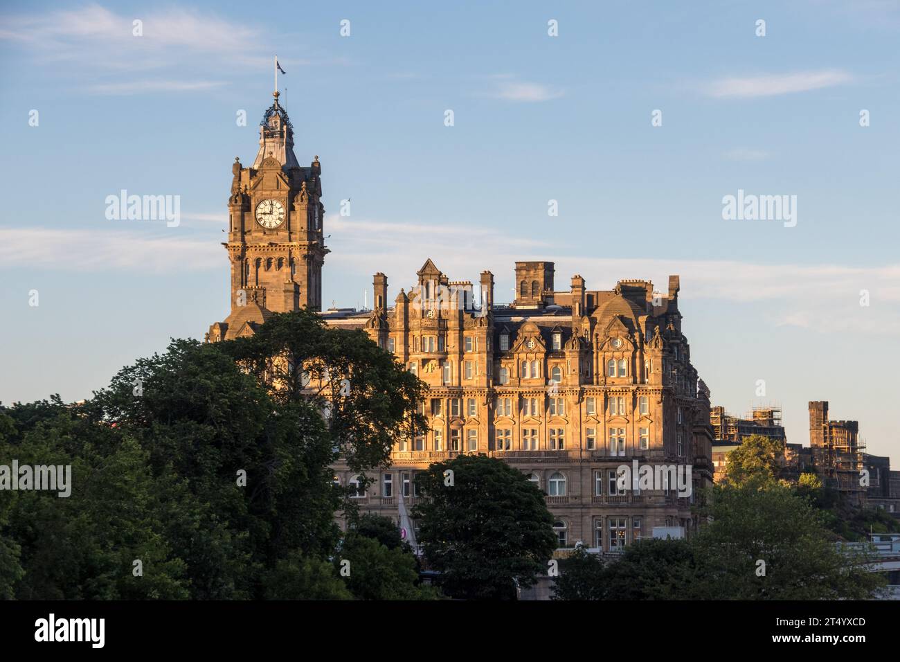 The Balmoral Hotel, Edimbourg, Scotland, UK Stock Photo - Alamy