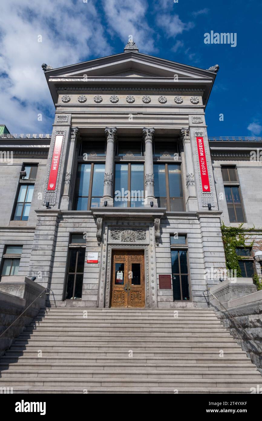 Redpath Museum of Natural History located on the grounds of McGill ...
