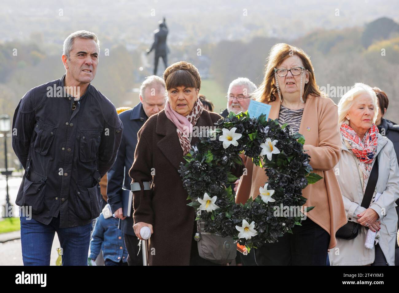 Northern Ireland actor James Nesbitt (left), a patron of the WAVE ...