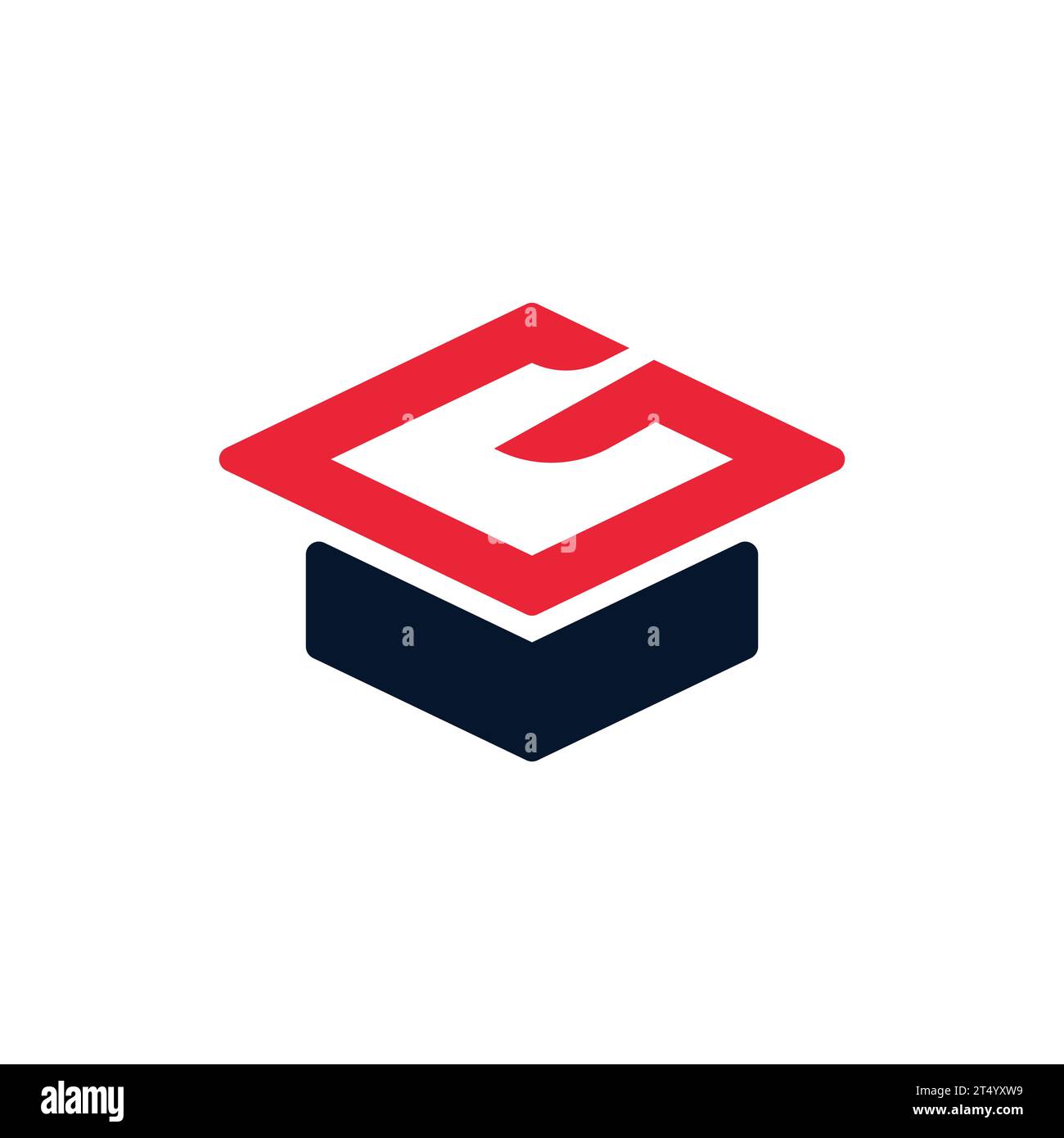 Education hat logo hi-res stock photography and images - Alamy