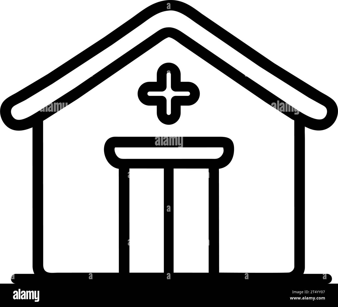 hospital icon illustration Stock Vector Image & Art - Alamy