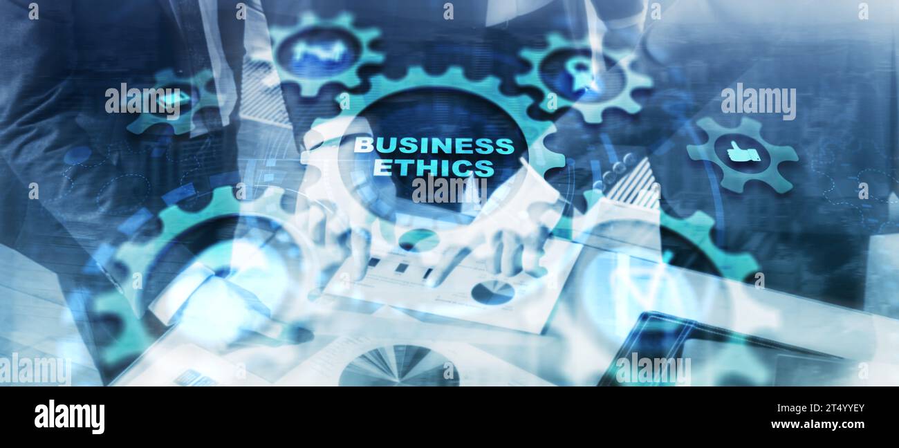 Business Ethics Honesty Integrity Concept. Universal background for ...