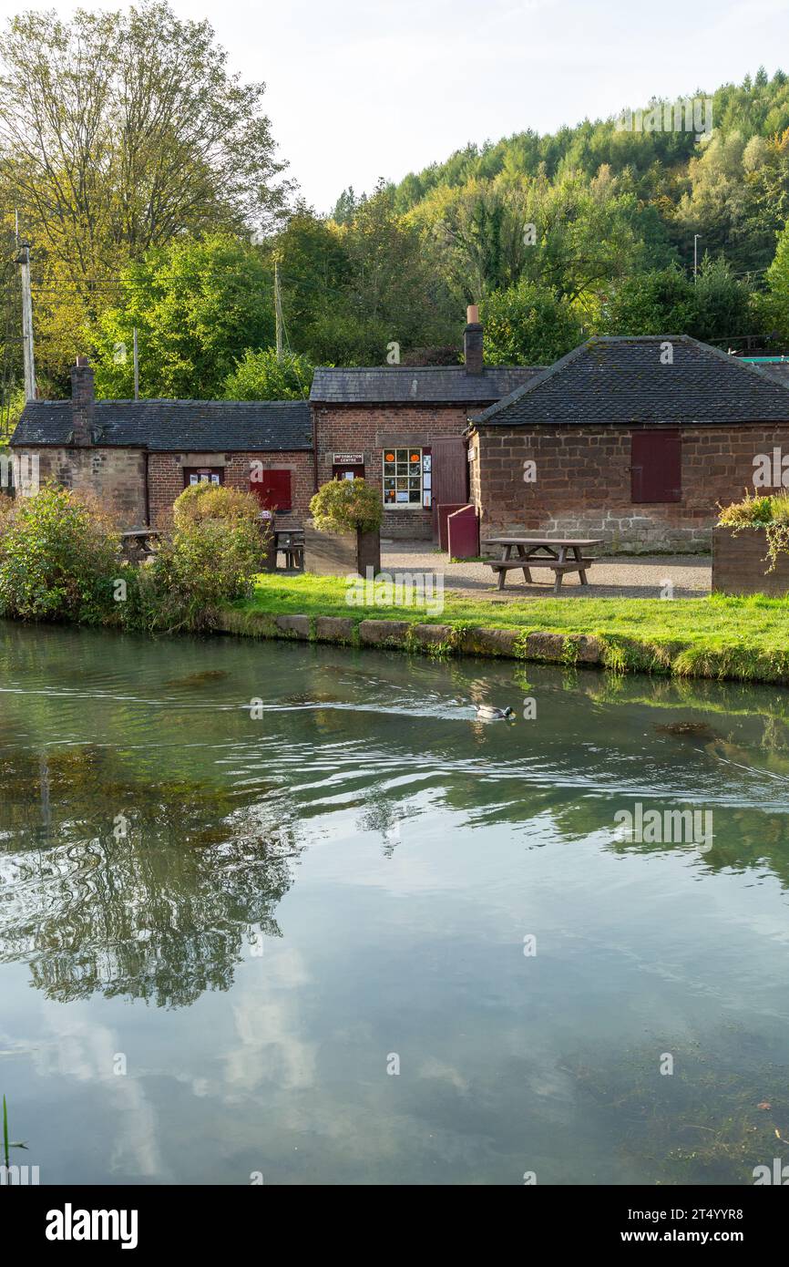 High Peak Junction on the Cromford Canal in the Peak District ...