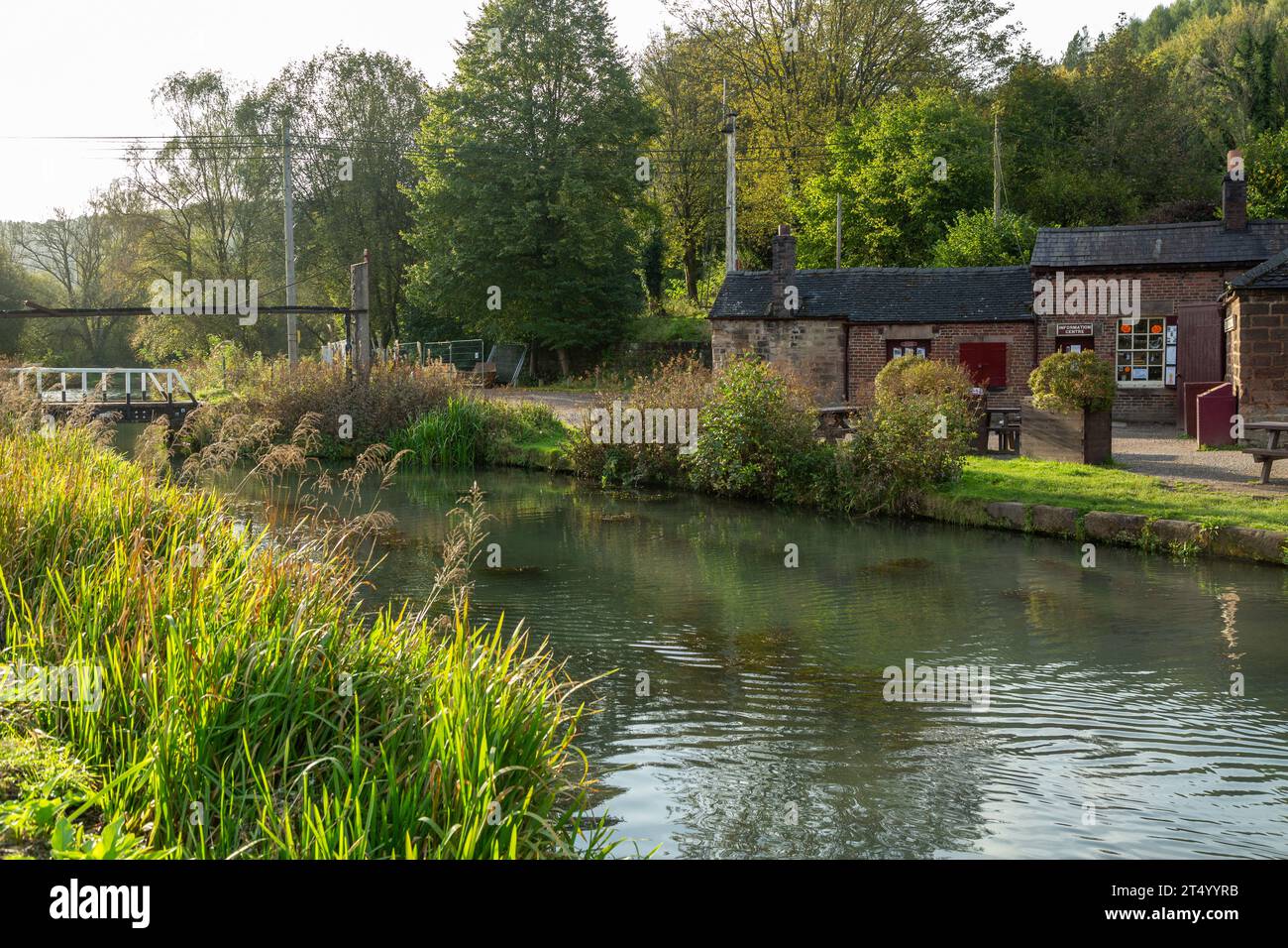 High Peak Junction on the Cromford Canal in the Peak District ...