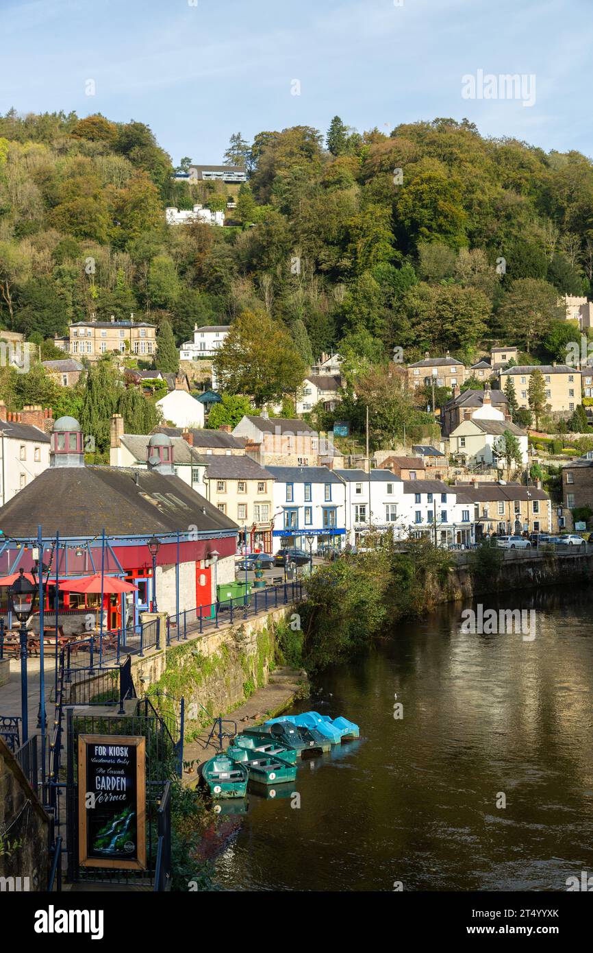 Matlock Bath Spa town is a popular village in the Derbyshire Dales ...