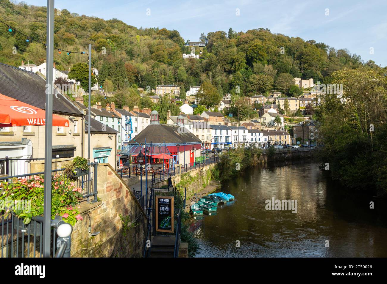 Matlock Bath Spa town is a popular village in the Derbyshire Dales ...