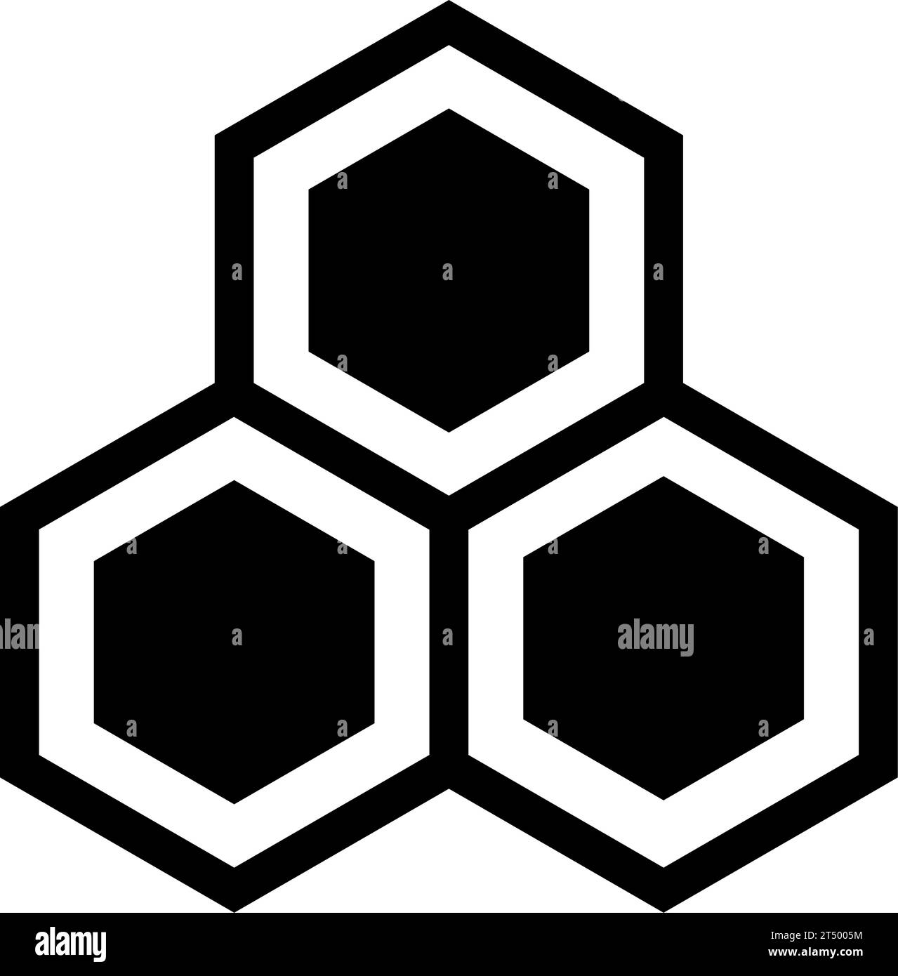 honeycomb icon illustration Stock Vector Image & Art - Alamy