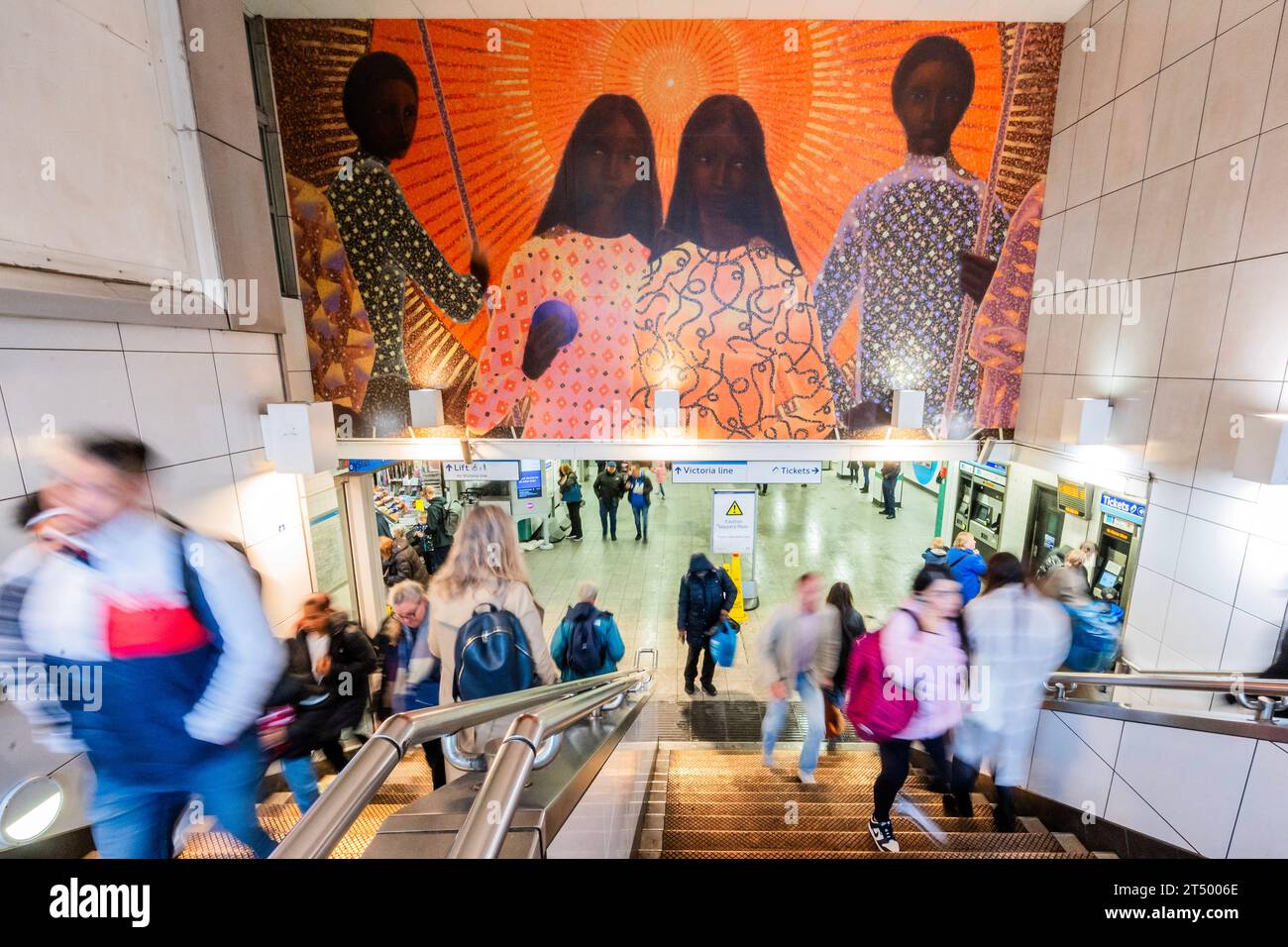 London, UK. 2nd Nov, 2023. Rebirth of a Nation a new artwork by Jem ...