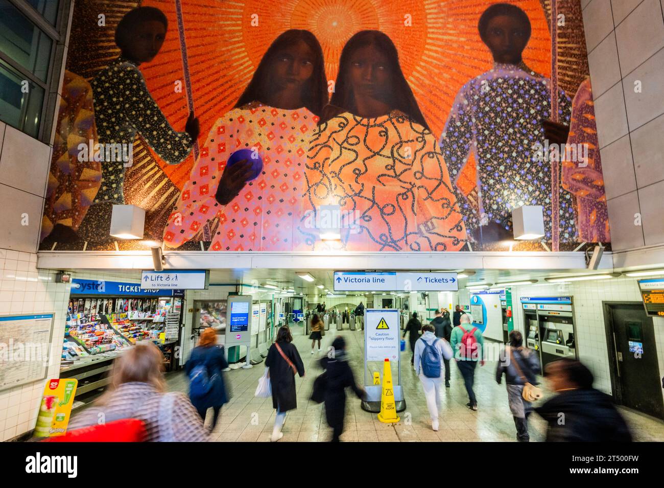 London, UK. 2nd Nov, 2023. Rebirth of a Nation a new artwork by Jem ...