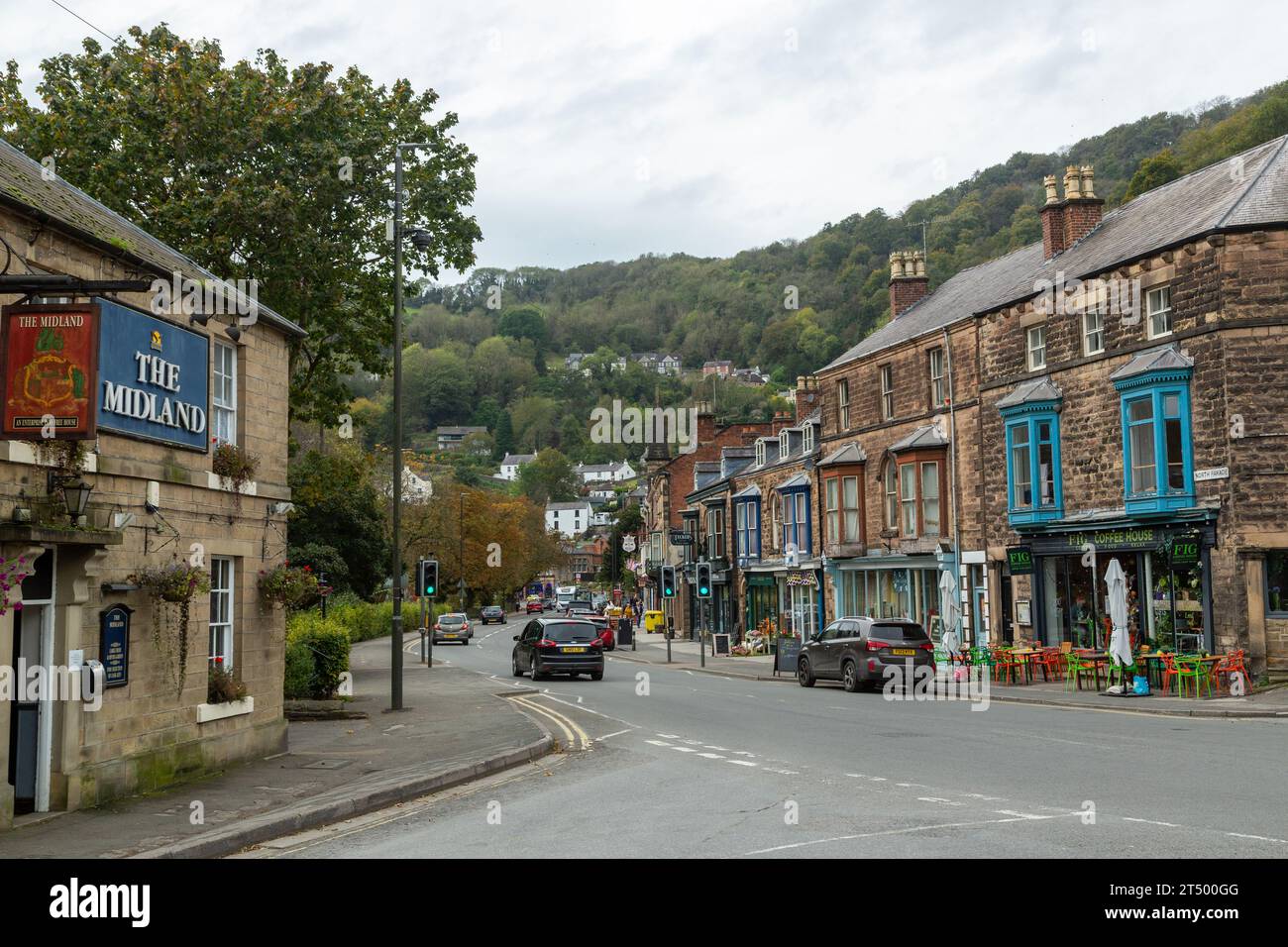 Matlock Bath Spa town is a popular village in the Derbyshire Dales ...