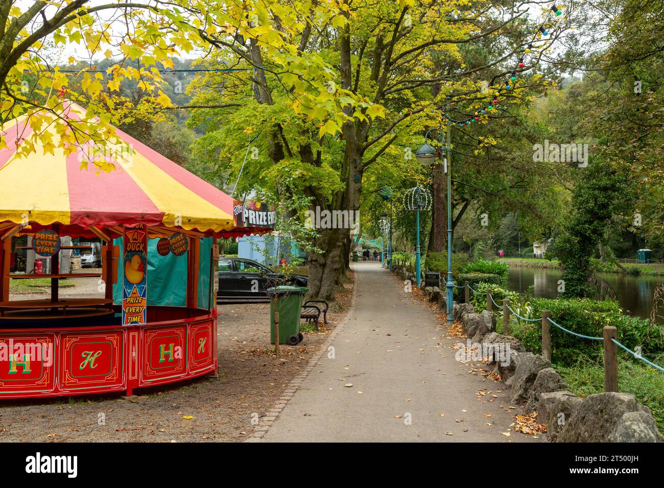 Derwent Gardens, Matlock Bath, Derbyshire, England Stock Photo - Alamy