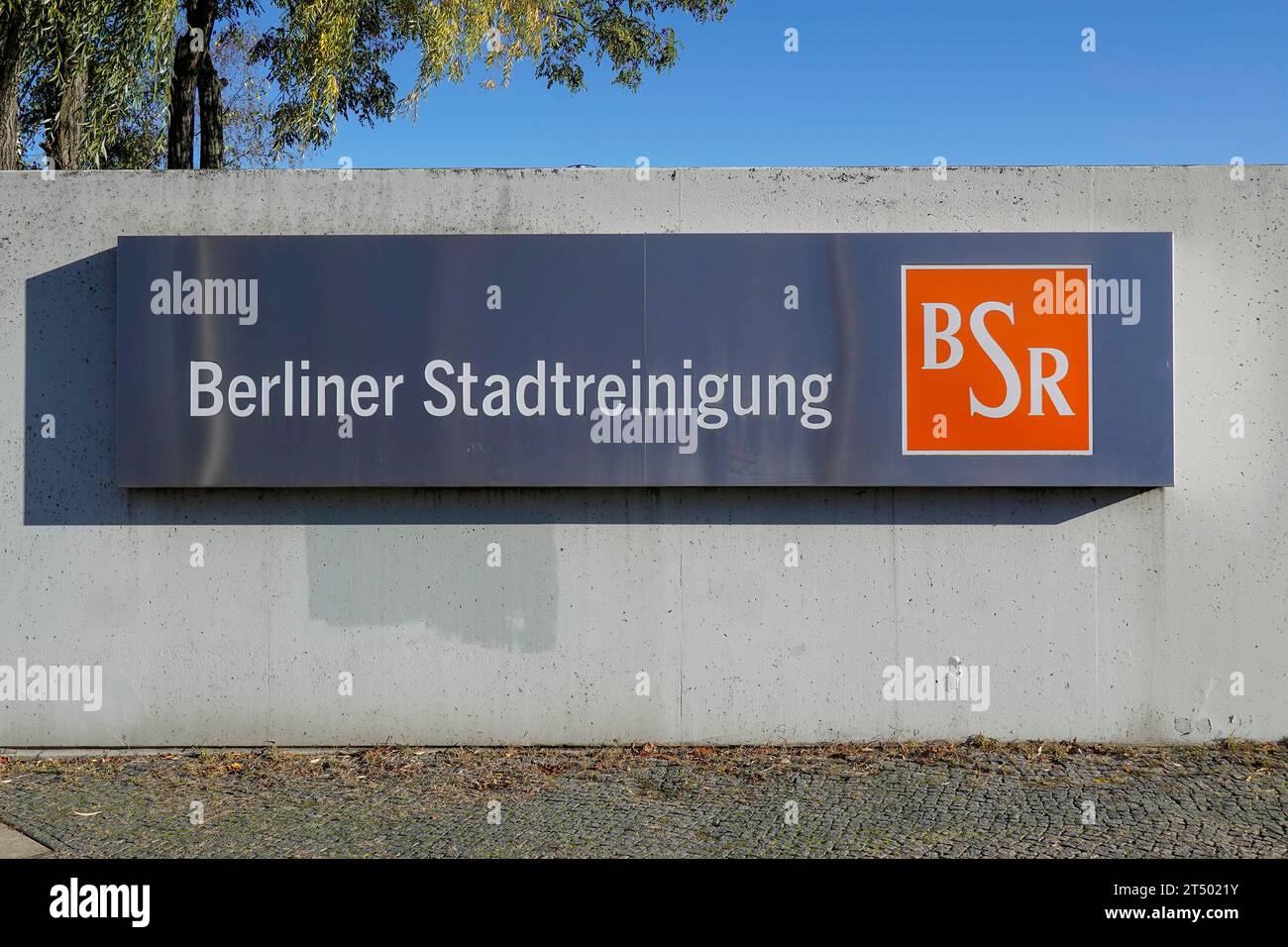 Logo, BSR Berliner Stadtreinigungsbetriebe, Hauptverwaltung ...