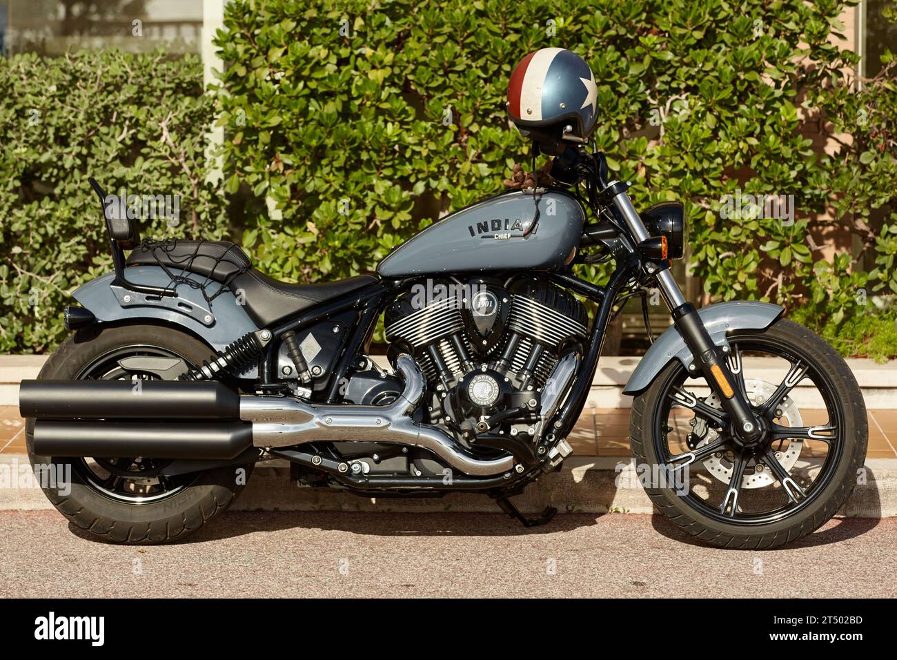 Monaco, Monte Carlo, 20 October 2022: Britain's Triumph motorcycle ...