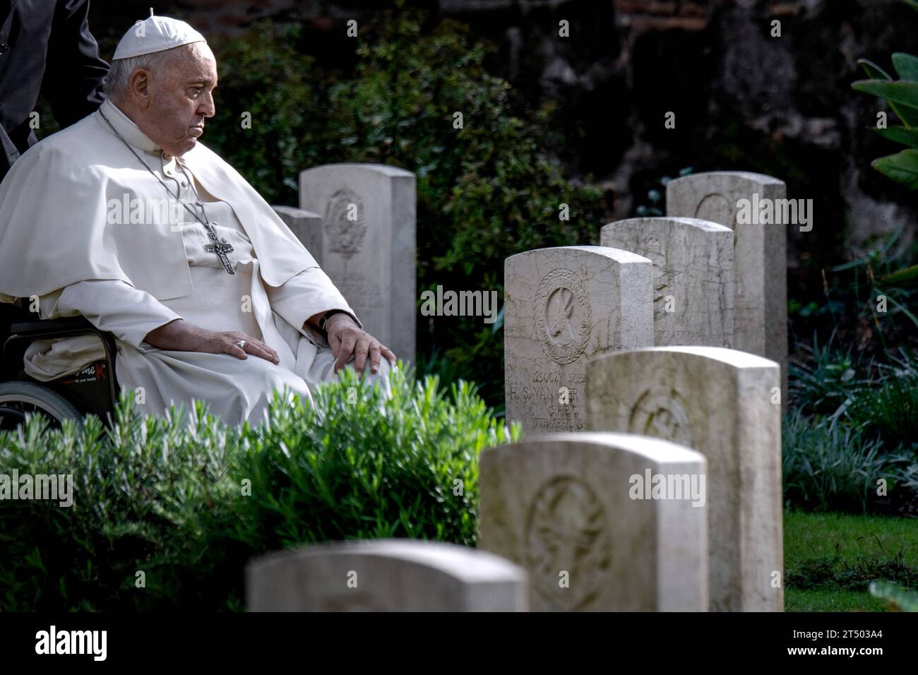 Rome, Italy. 02nd Nov, 2023. ROME, ITALY - NOVEMBER 02: Pope Francis ...