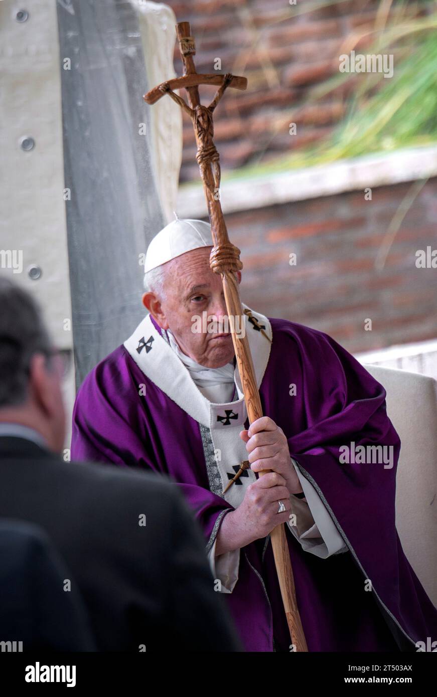 Rome, Italy. 02nd Nov, 2023. ROME, ITALY - NOVEMBER 02: Pope Francis ...