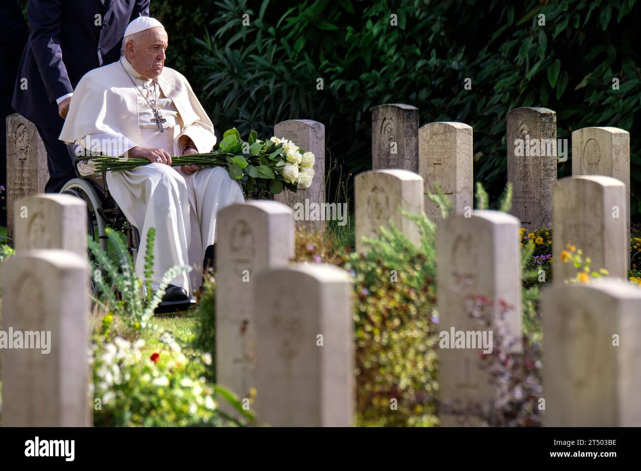 Rome, Italy. 02nd Nov, 2023. ROME, ITALY - NOVEMBER 02: Pope Francis ...