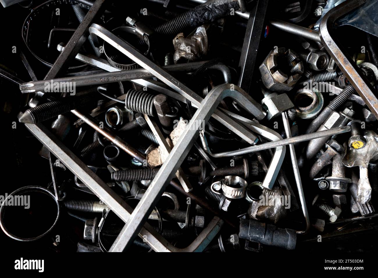 Old spare parts hi-res stock photography and images - Alamy