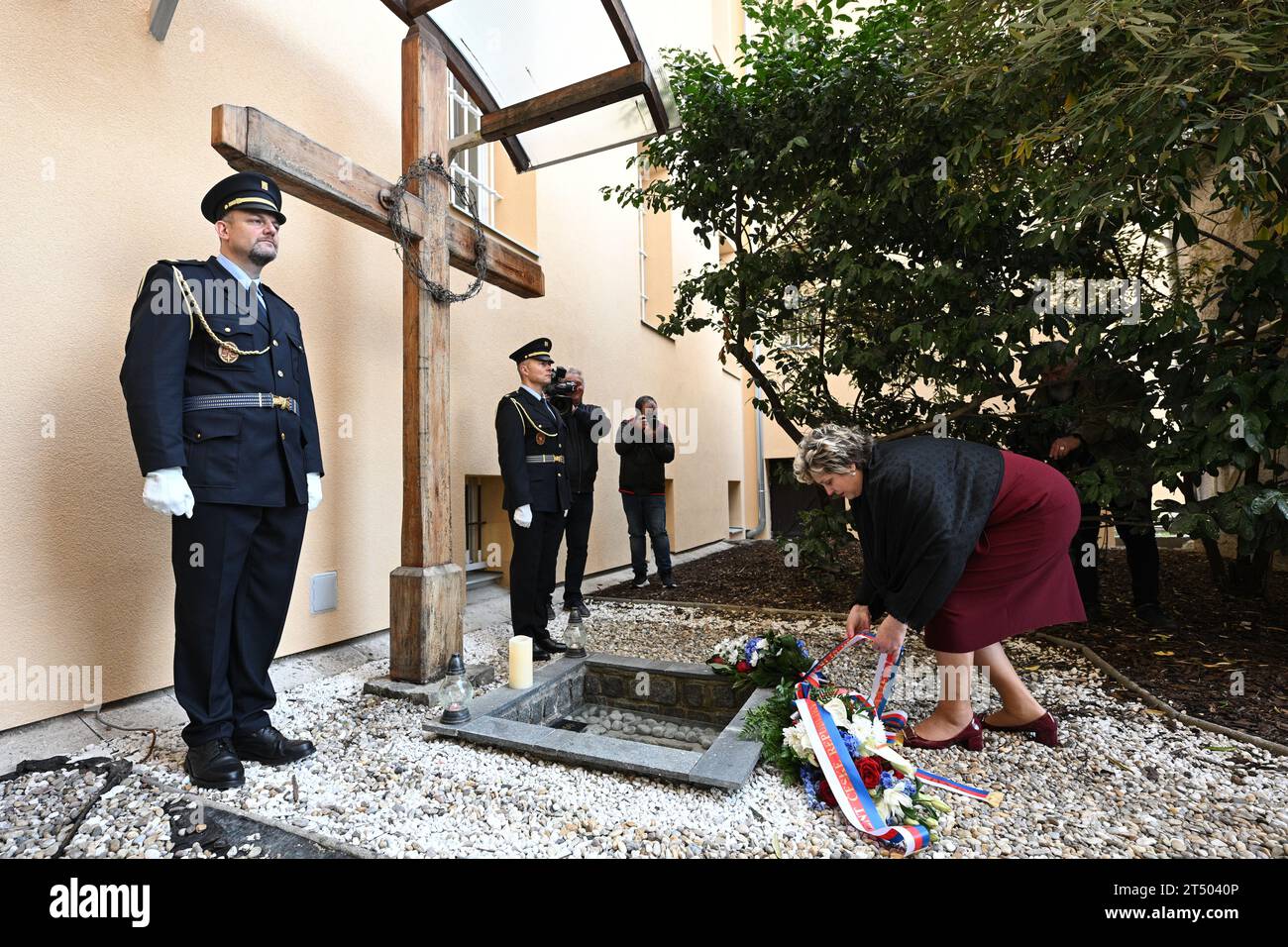 Prague, Czech Republic. 02nd Nov, 2023. Commemorative gathering to ...