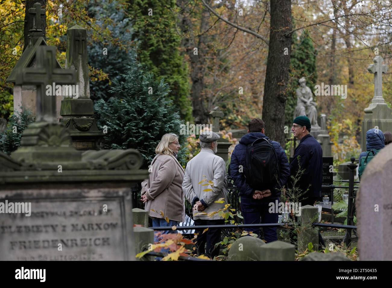 Walking through a cemetery hi-res stock photography and images - Alamy