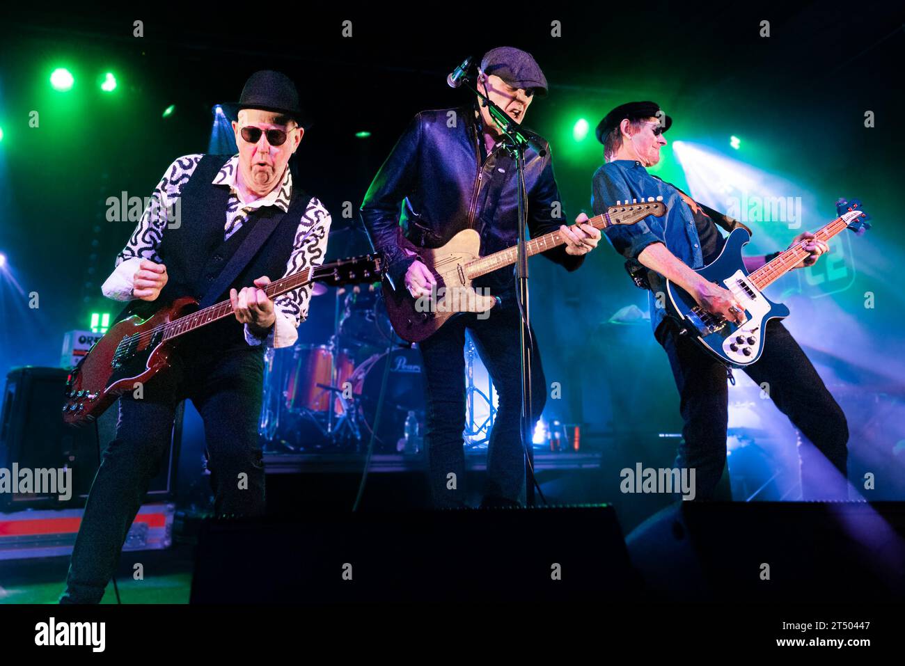 Wingmen on stage at Concorde 2, Brighton, United Kingdom in January ...