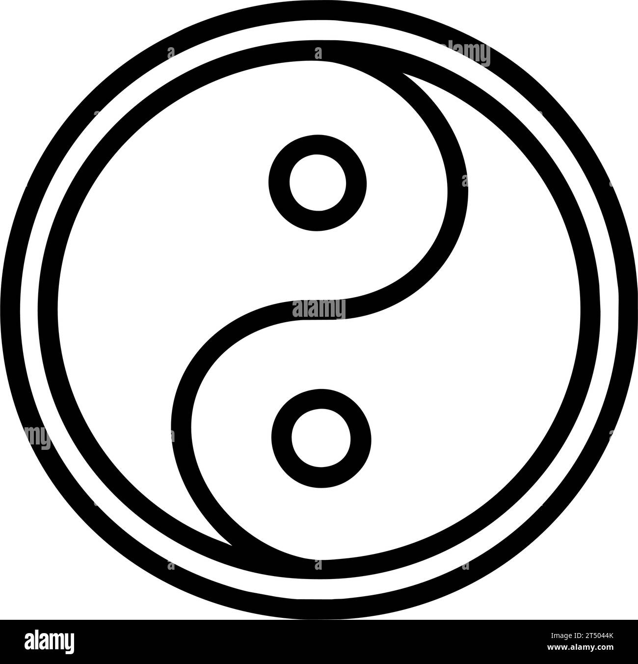 Yinyang symbol Stock Vector Images - Alamy