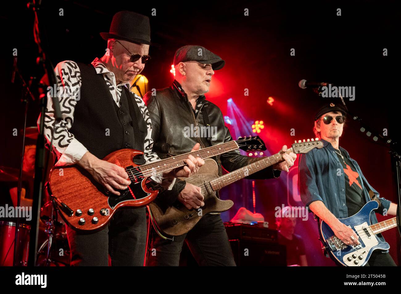 Wingmen on stage at Concorde 2, Brighton, United Kingdom in January ...