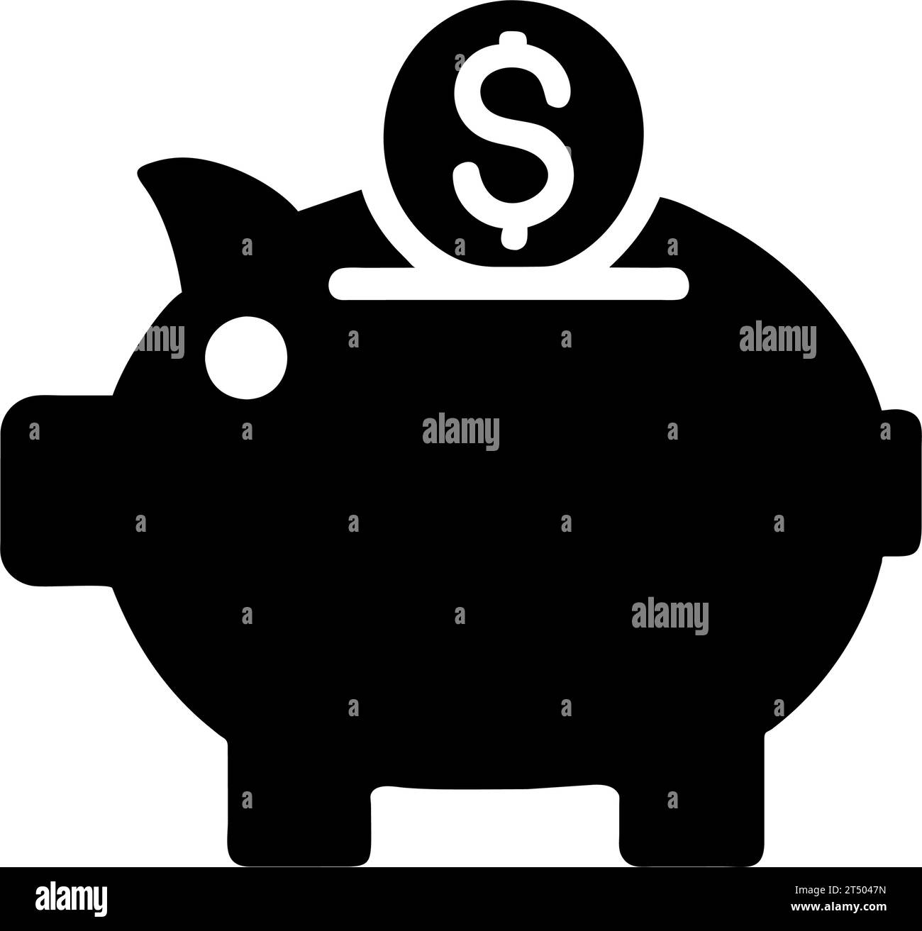 piggy icon illustration Stock Vector Image & Art - Alamy
