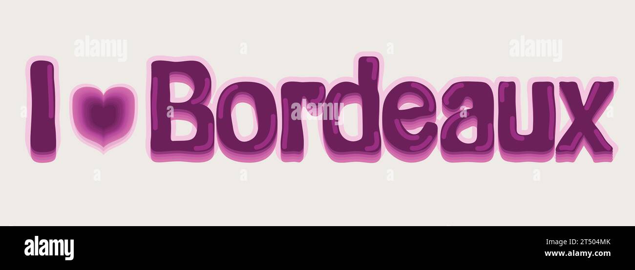 Isolated composition with lettering i love Vector Image Stock Vector ...