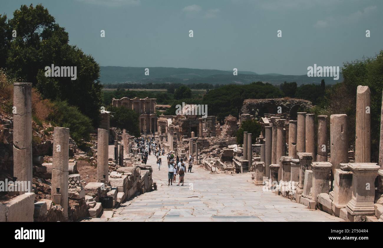 Ephesus, Izmir - June 7th 2019: The soul of Ephesus captivating ...