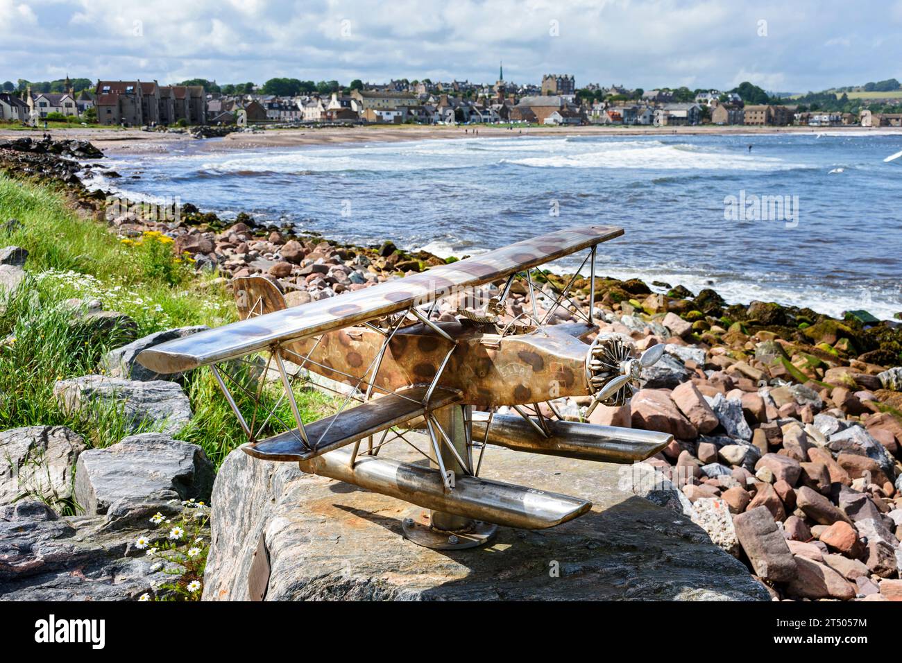 Norwegian seaplane type MF11, No. 346. A sculpture by Jim Malcolm ...
