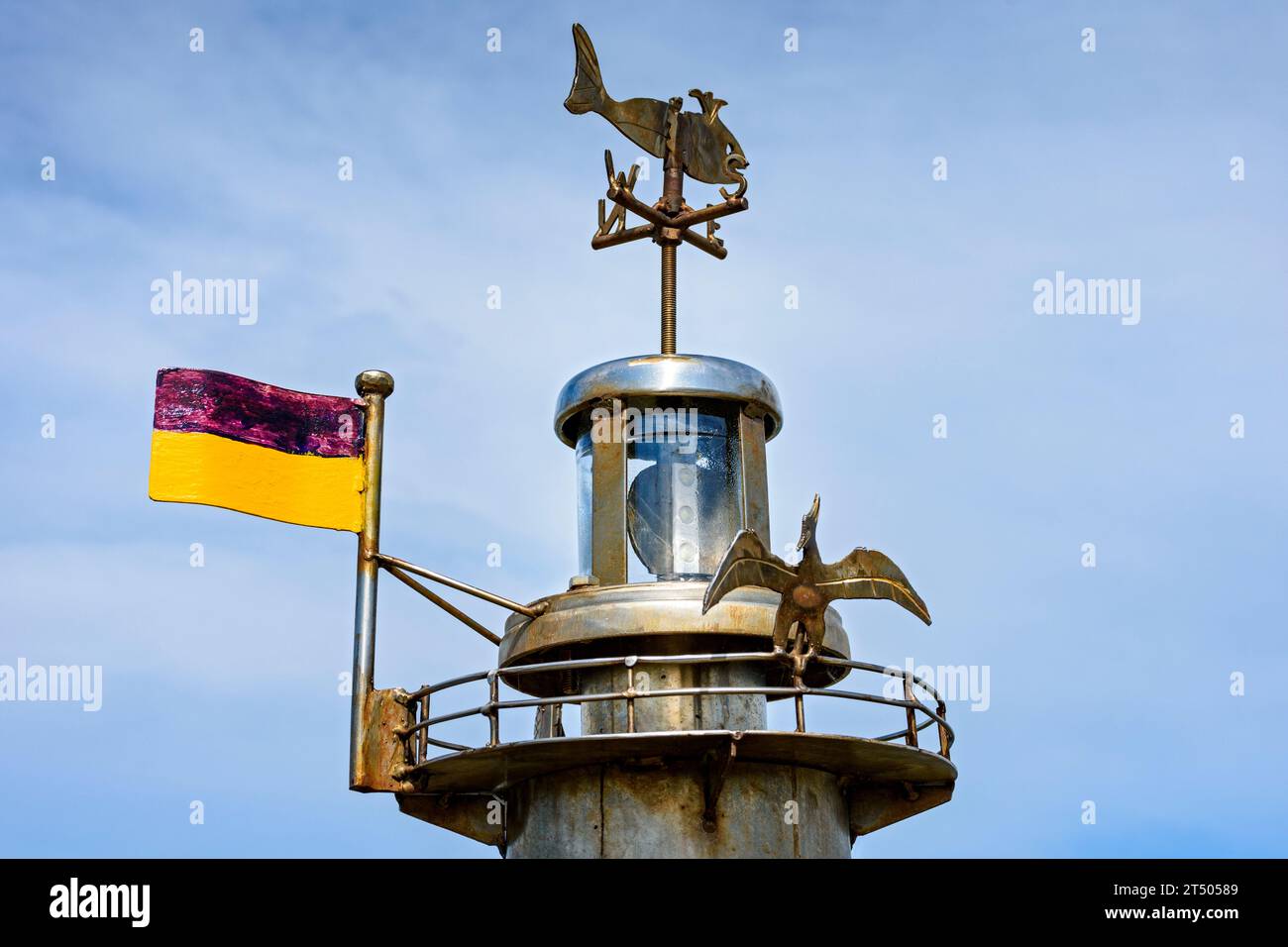 Detail from the Lighthouse sculpture by Jim Malcolm, known as the ...