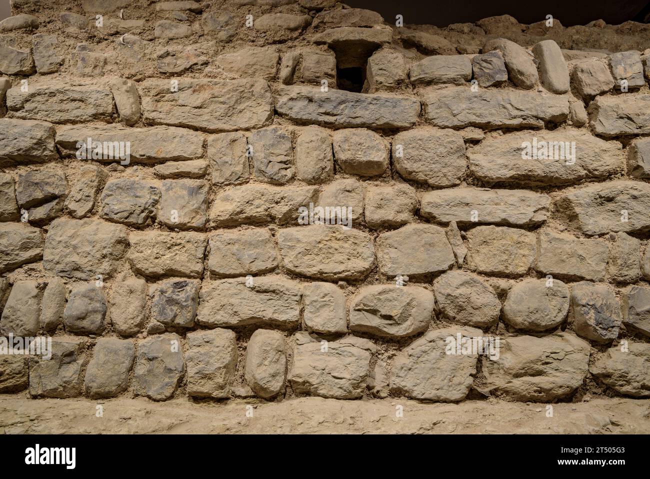 Section of the northern wall of Vic preserved and can be seen in the ...