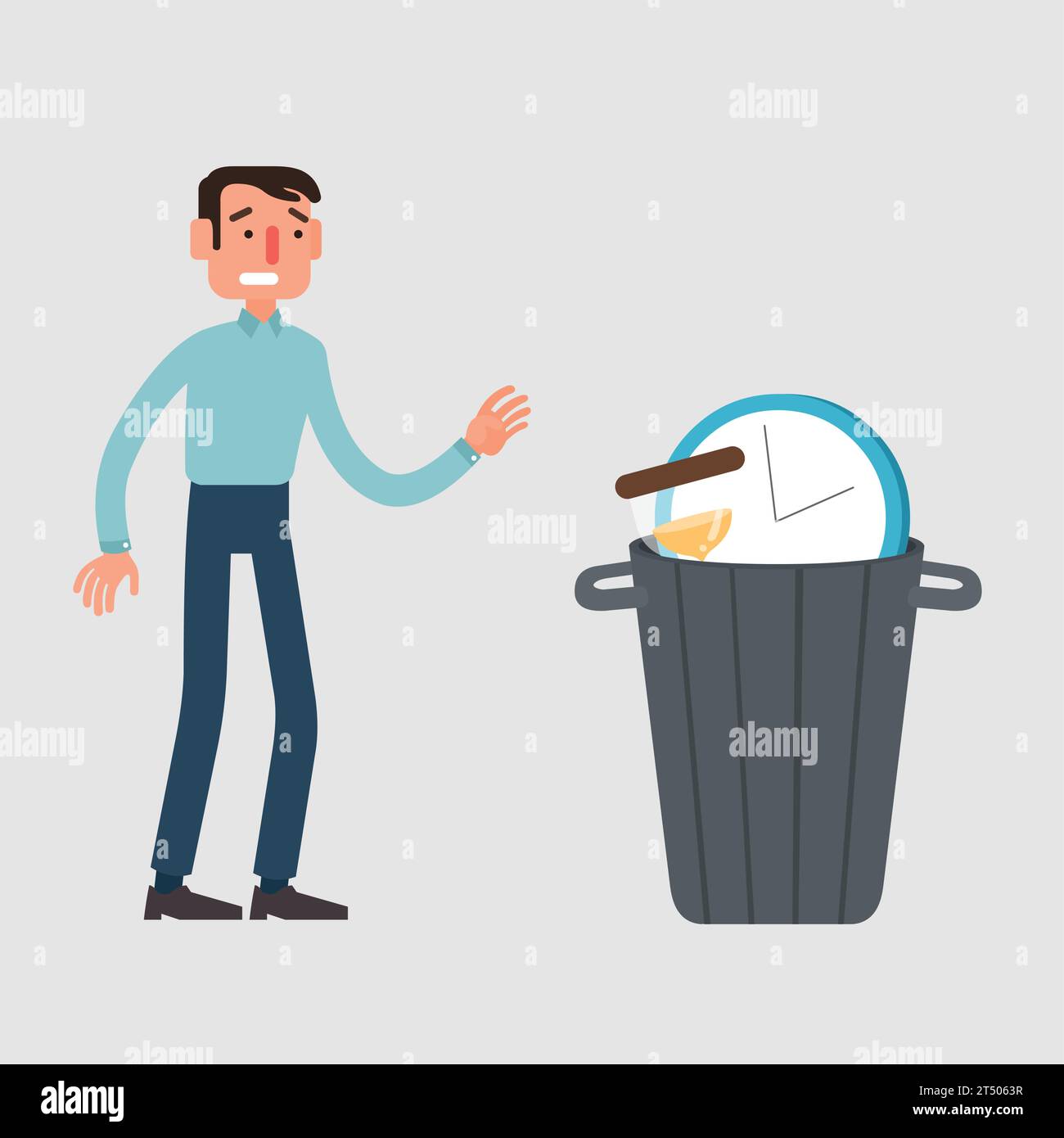 Very wasted Stock Vector Images - Alamy