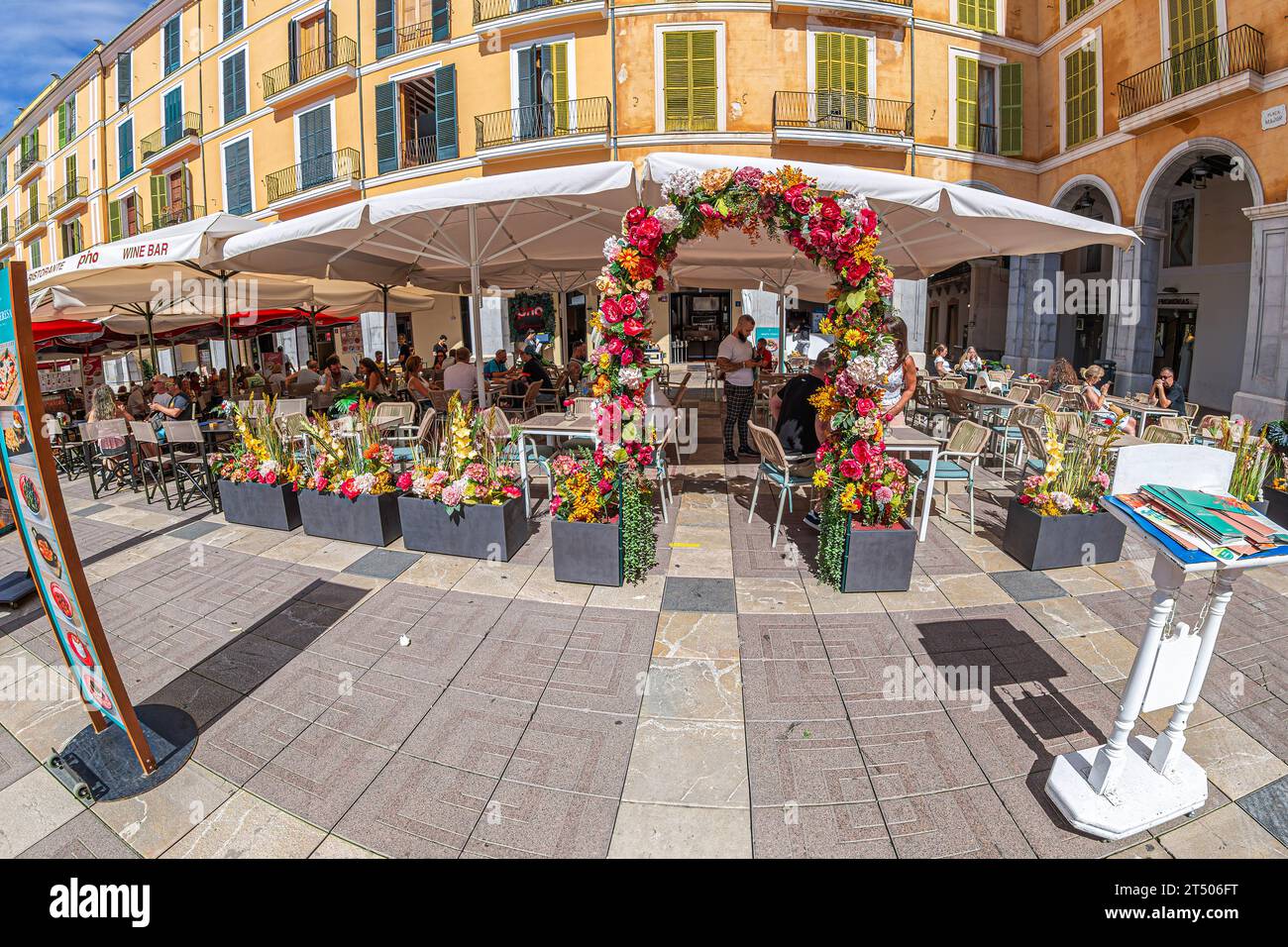 PALMA DE MALLORCA, BALEARIC ISLANDS, SPAIN - AUGUST 20, 2023: Lovely ...