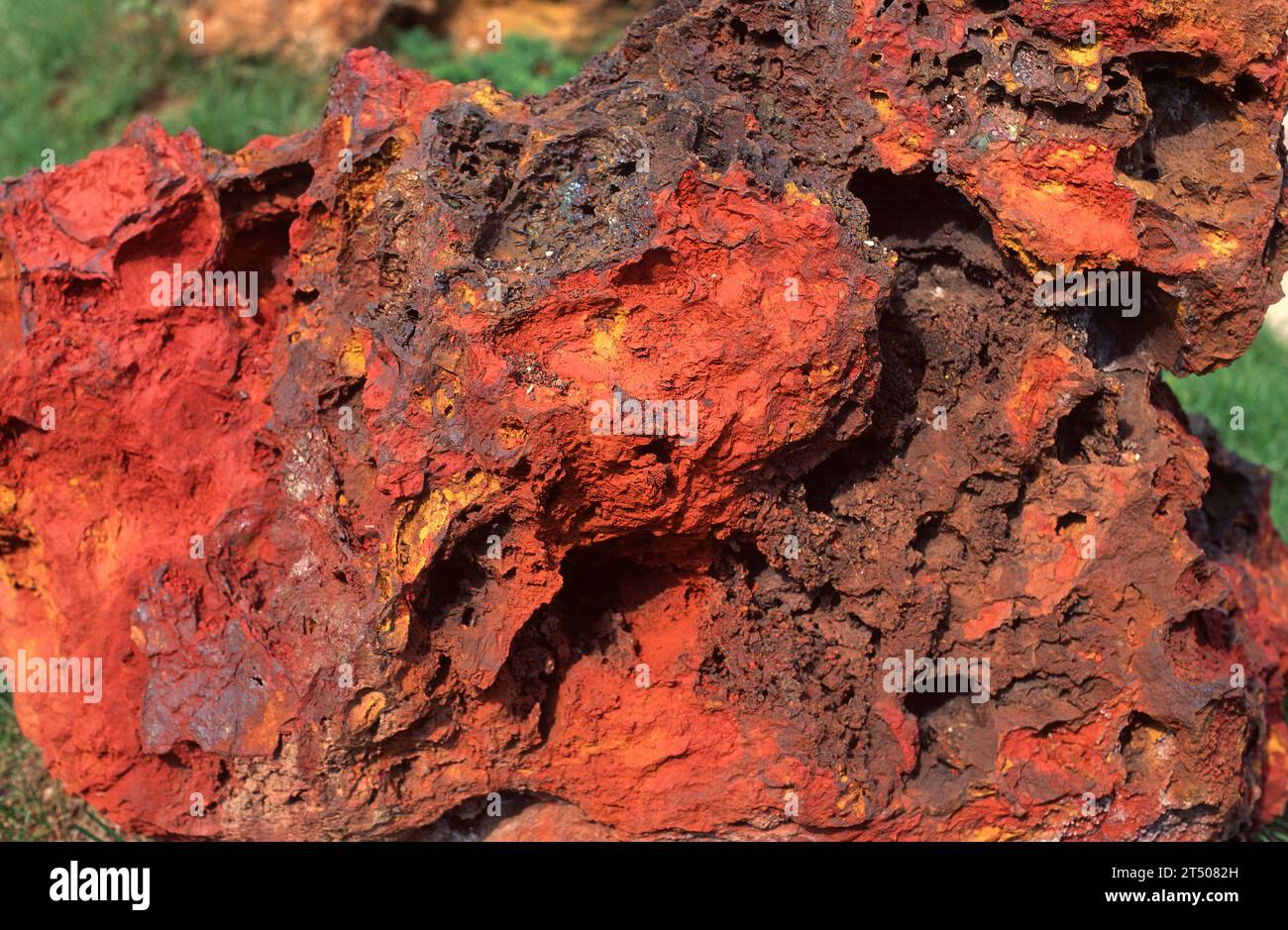 Hematite is an iron oxide mineral Stock Photo - Alamy
