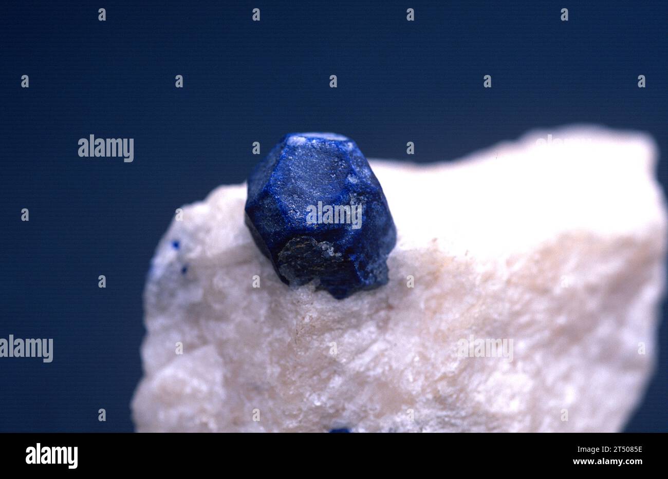 Lazurite is a complex silicate mineral from sodalite group. Crystal ...