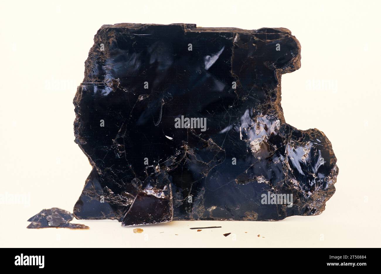Biotite is a silicate mineral from the mica group. Sheet sample Stock ...